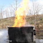 Industrial Dumpster Fire Prop | BullEx Australia