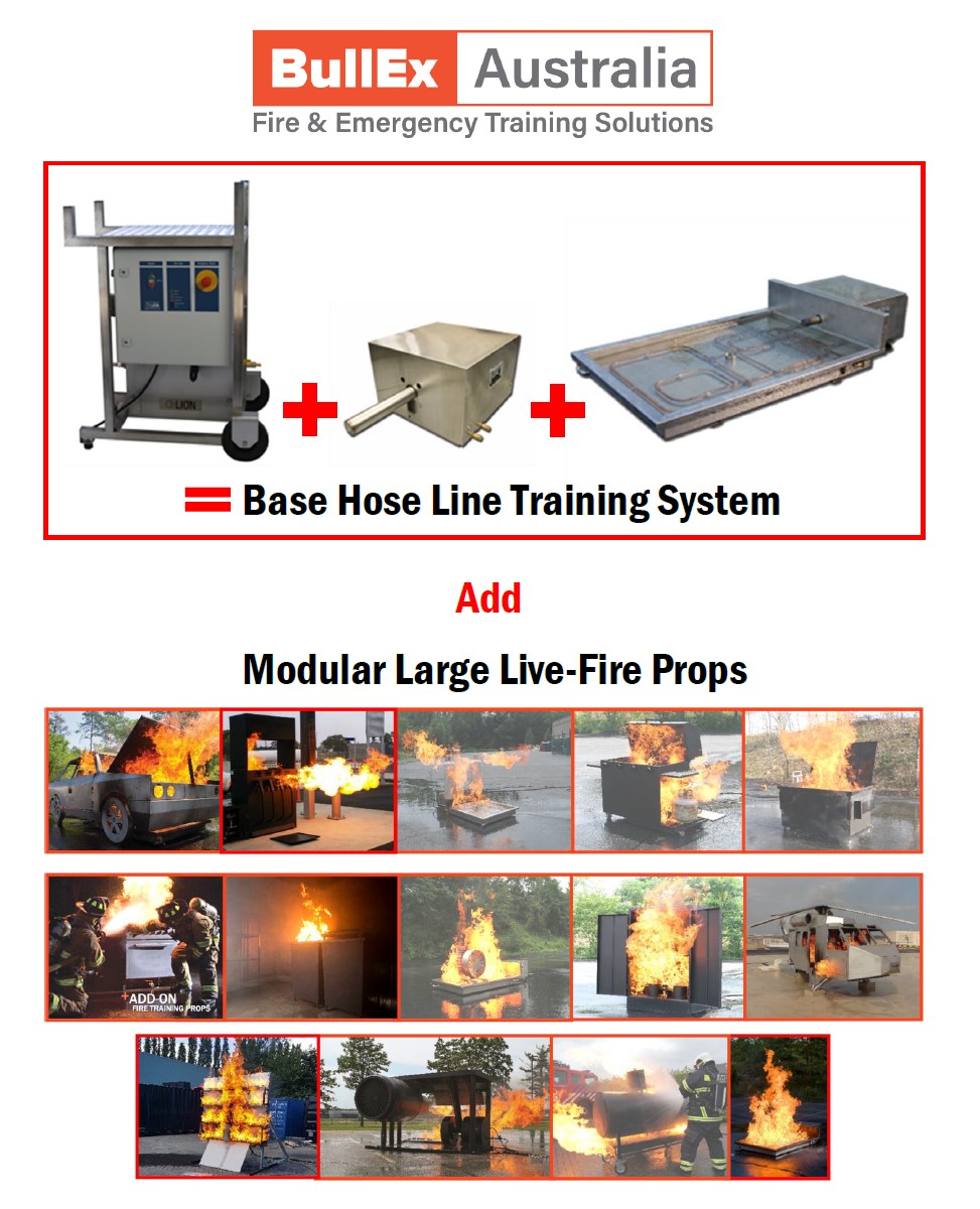 Hose Line Training System | Live Fire Props - BullEx Australia