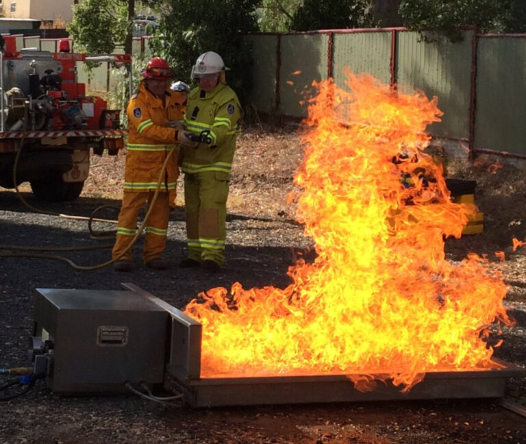 Fire Tray | Hoseline Training - BullEx Australia
