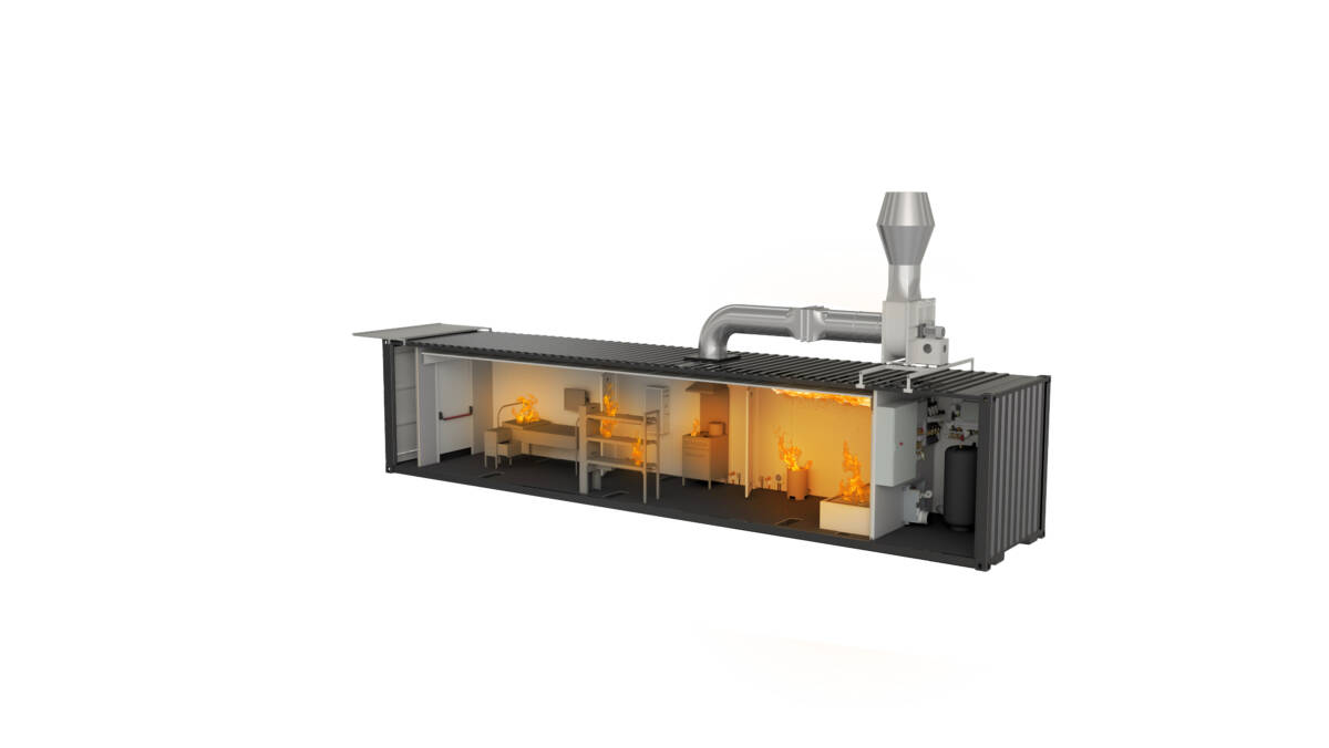 Gas Fire Training Unit (GFT) | BullEx Australia